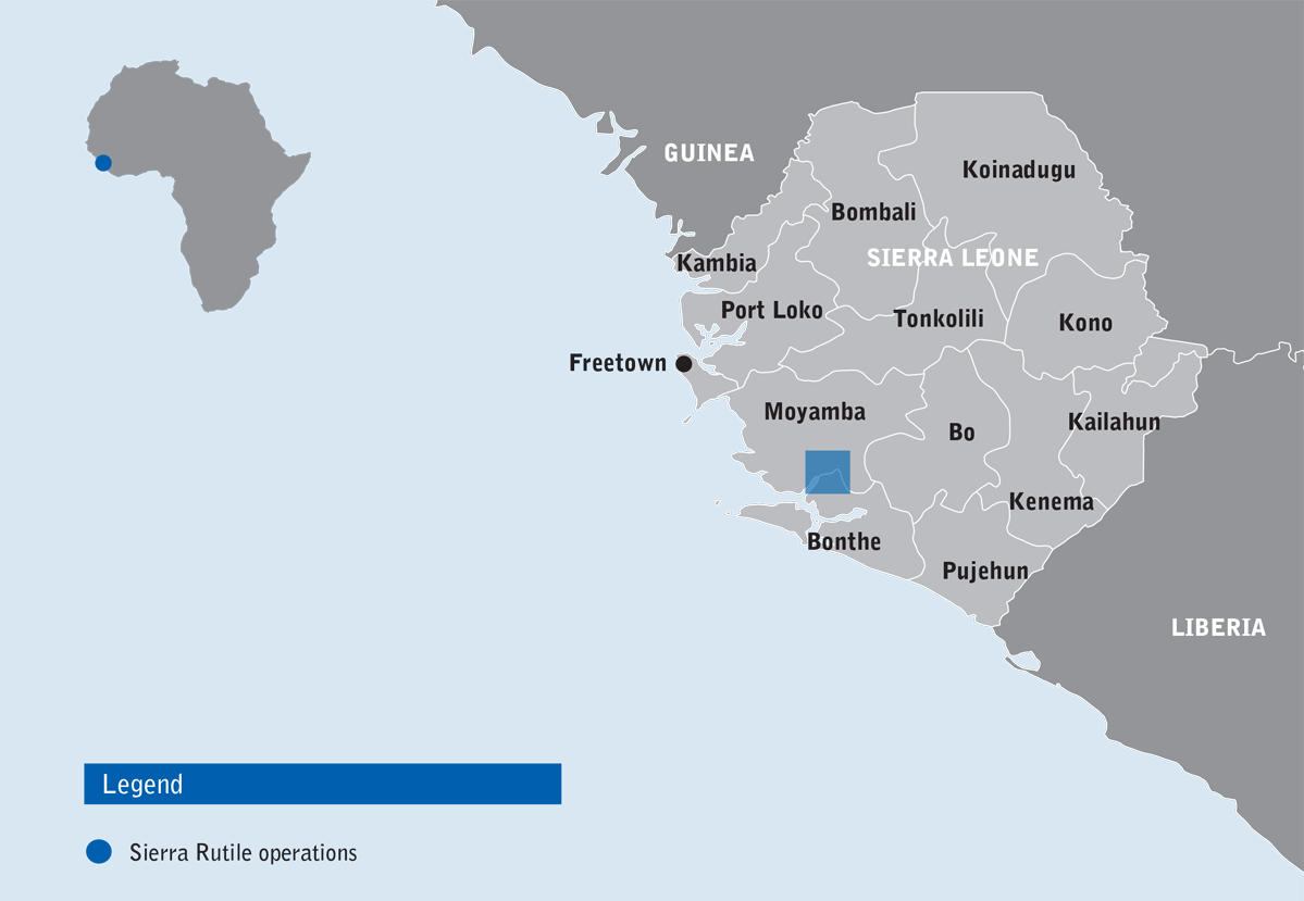Sierra Rutile Operations | Iluka resources